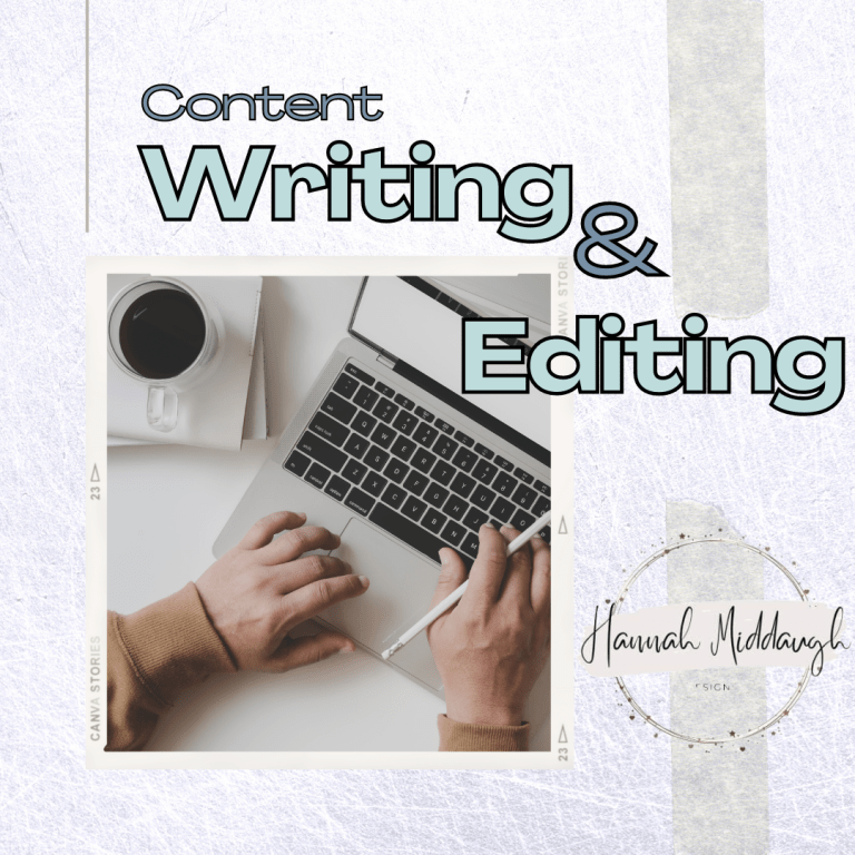 Content Writing and Editing – Hannah Middaugh Designs